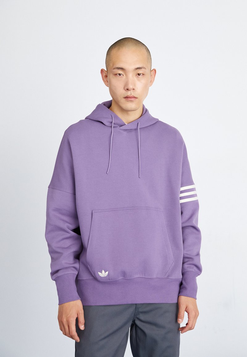 adidas Originals ADICOLOR NEUCLASSICS - Hoodie - shadow violet/paars ...