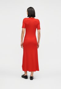Tommy Hilfiger MIDI DRESS - Jumper dress - fireworks/red - Zalando