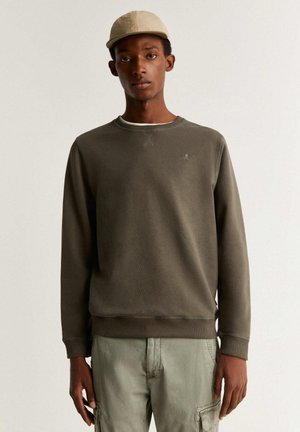 Scalpers BASIC SKULL - Sweatshirt - khaki - Zalando.at