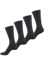 NUR DER 4-PACK - Socks - anthrazitmel/grey - Zalando.de