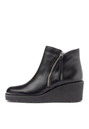 VIONIC HAZAL - Korte laarzen - black suede/zwart - Zalando.nl