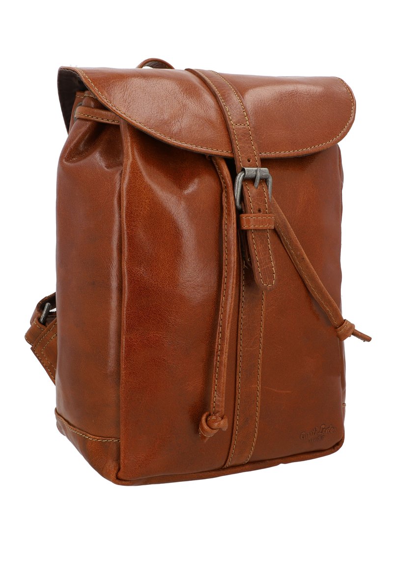 Gusti Leder CLAUDIA - Tagesrucksack - braun - Zalando.de