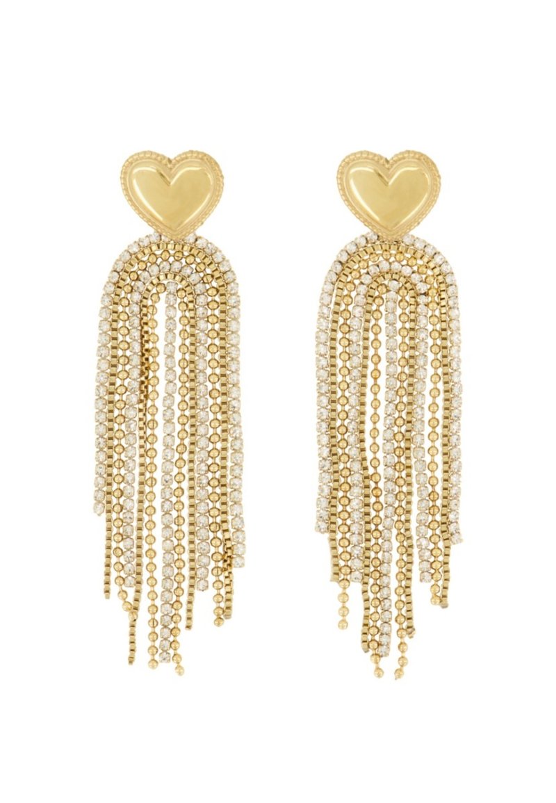 My Jewellery HEART - Ohrringe - gold coloured/goldfarben - Zalando.de