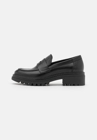 Anna Field LEATHER - Mocassins - black/noir - ZALANDO.FR