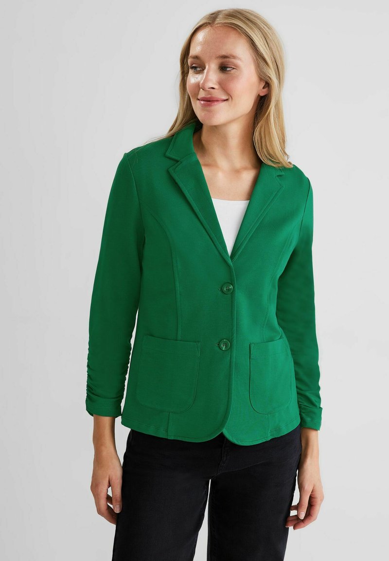 Street One Blazer - grün/mottled dark green - Zalando.de