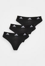 adidas Sportswear THONG 3 PACK - String - black/zwart - Zalando.be