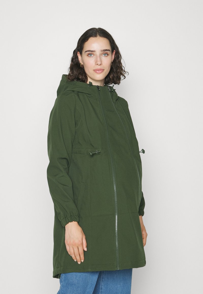 MAMALICIOUS MLNELLA SOLID JACKET - Parka - rifle green/khaki - Zalando.at