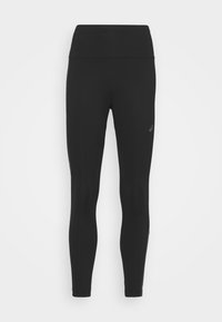 ASICS TOKYO HIGHWAIST TIGHT - Tights - performance black/graphite grey ...
