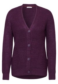 Cecil GROB - Cardigan - pink/mottled berry - Zalando