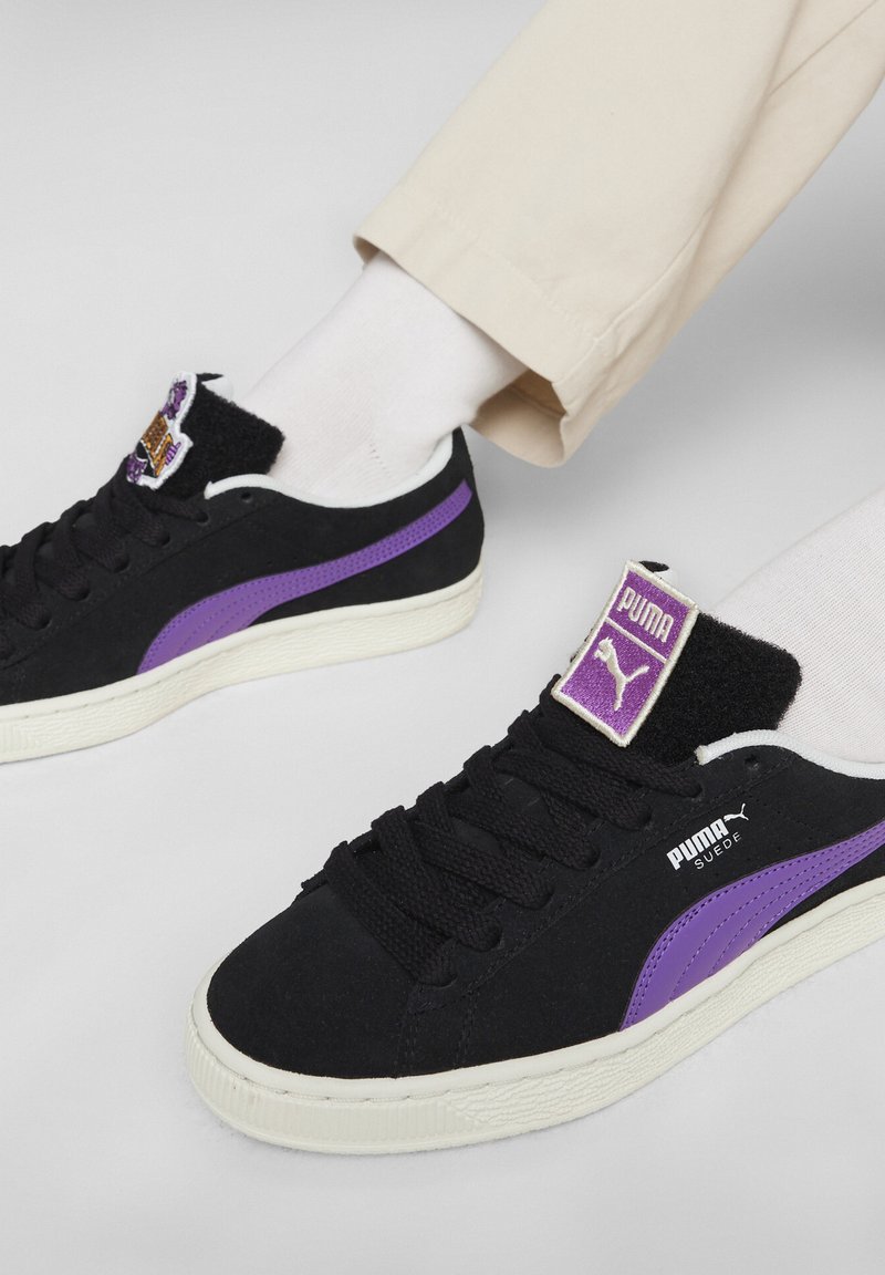 Puma PATCH - Sneaker low - black ultraviolet/schwarz - Zalando.ch