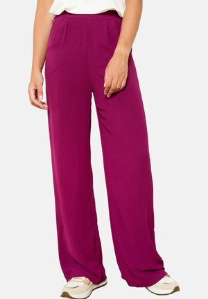 Angel of Style WEITES BEIN 5-POCKET - Flared-farkut - violet/violetti ...