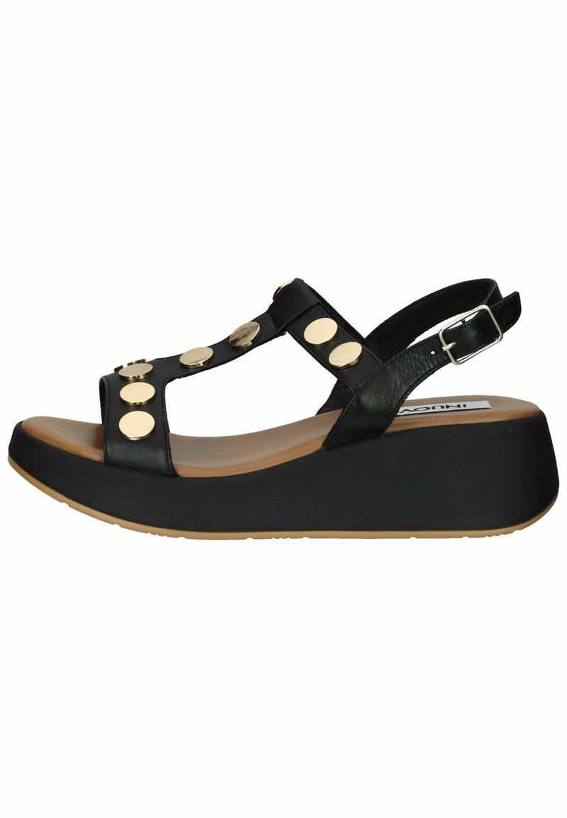Inuovo Sandales compensées - black blk/noir - ZALANDO.FR