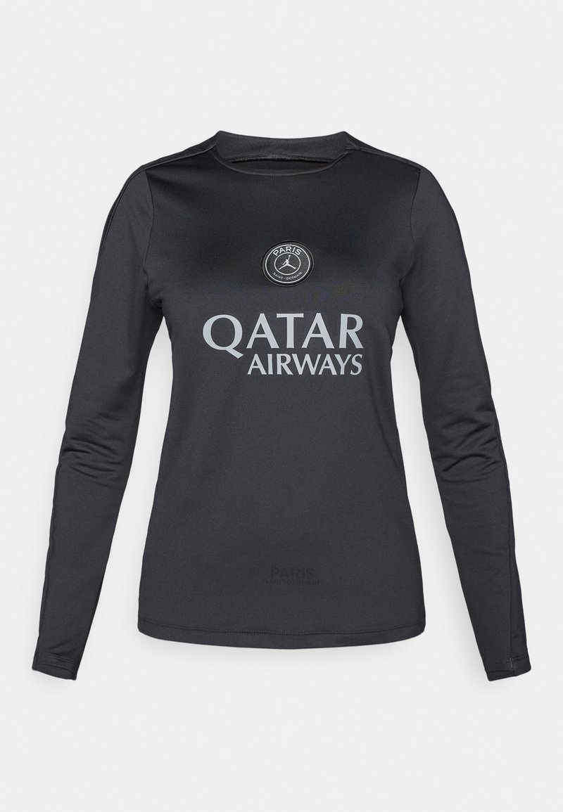 Nike Performance PSG CREW TOP - Club wear - off noir/particle grey ...