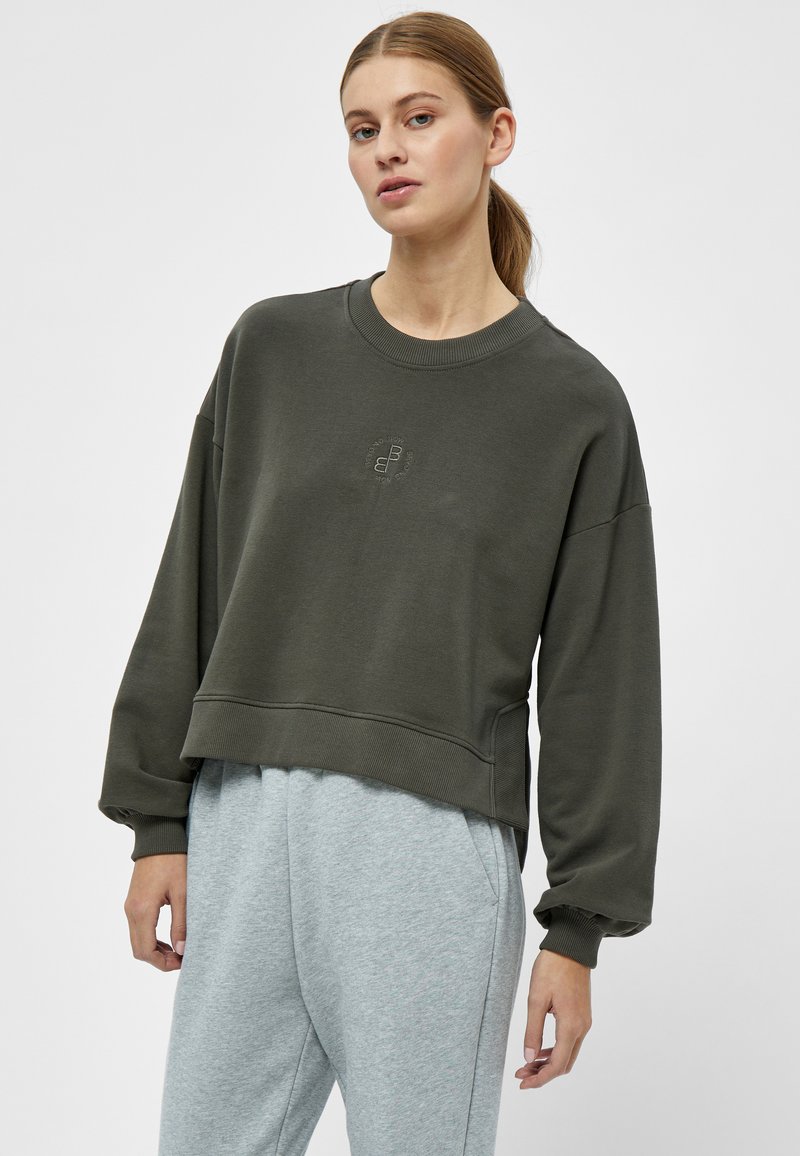 Beyond Now CASSIE - Sudadera - beluga green/verde oscuro - Zalando.es