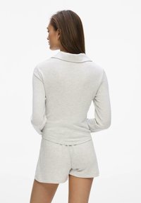 KARL LAGERFELD SIGNATURE - Gornji dio pidžame - light grey mel/siva ...