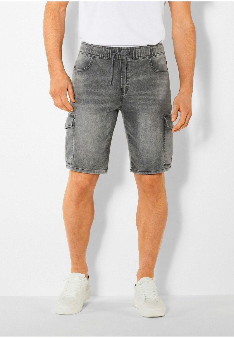 Bench Denim shorts - grey denim - Zalando.de