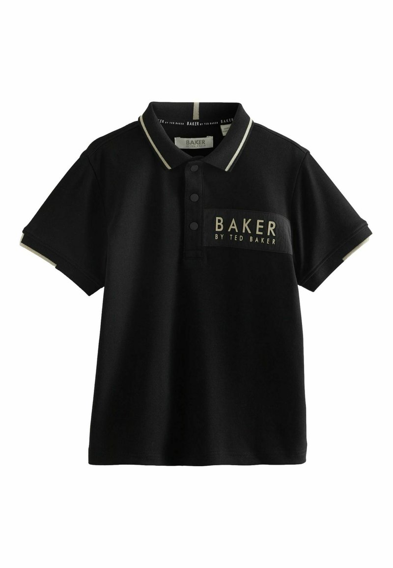 Baker by Ted Baker PANEL - REGULAR FIT - Poloshirt - black/schwarz ...
