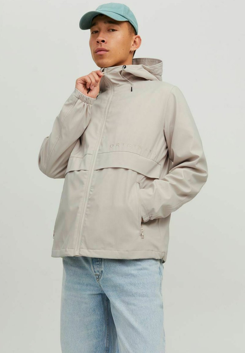 Jack & Jones JORCOPENHAGEN SPRING - Leichte Jacke - moonbeam/offwhite ...