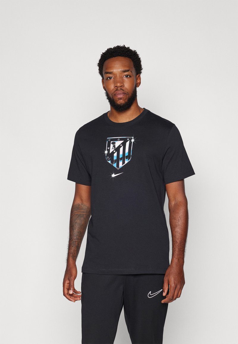 Nike Performance ATM CREST TEE - Print T-shirt - black - Zalando
