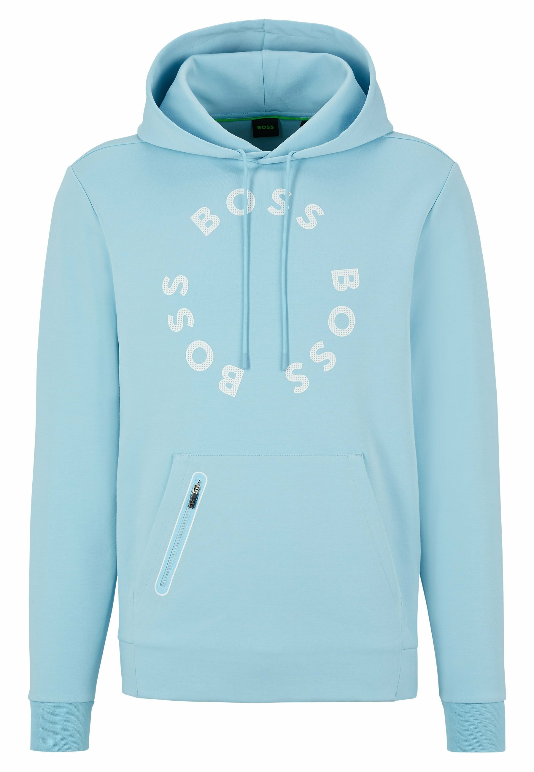 Blue boss hoodie store