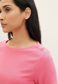 TOM TAILOR T-shirt à manches longues - carmine pink/rose - ZALANDO.FR