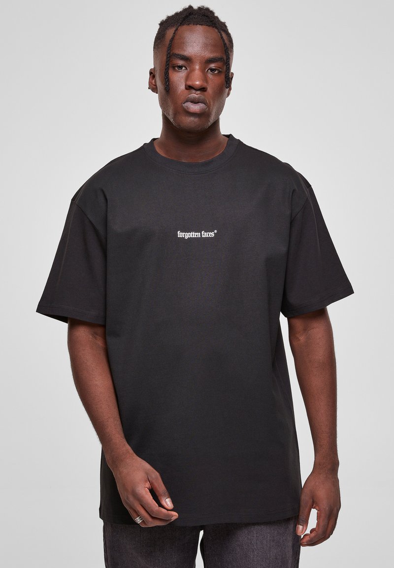 Forgotten Faces DEAD QOUTE HEAVY OVERSIZED TEE - Hoodie - black - Zalando