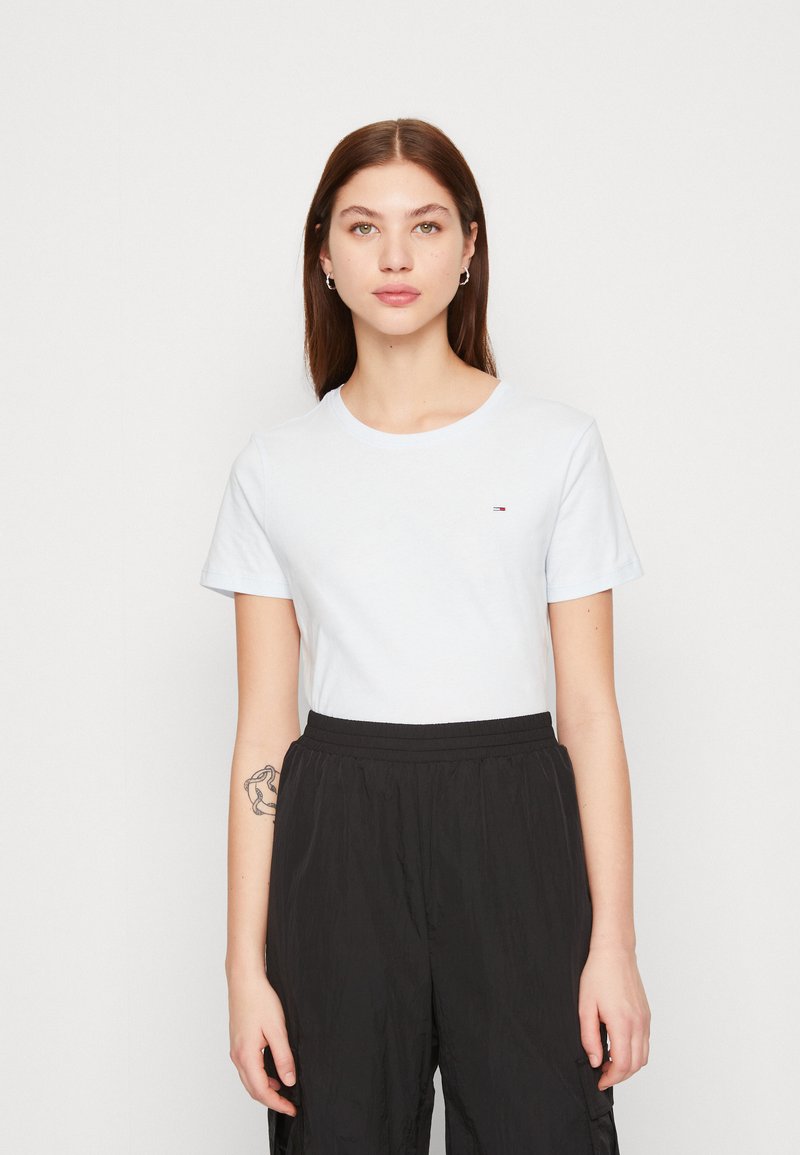 Tommy Jeans SOFT TEE 2 PACK - T-Shirt basic - white/ballet pink/weiß - Zalando.de