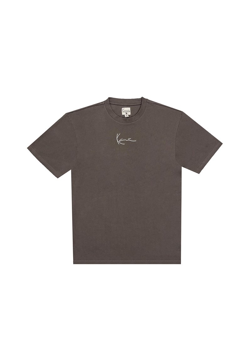 Karl Kani SMALL SIGNATURE ESSENTIAL - T-Shirt basic - anthracite ...
