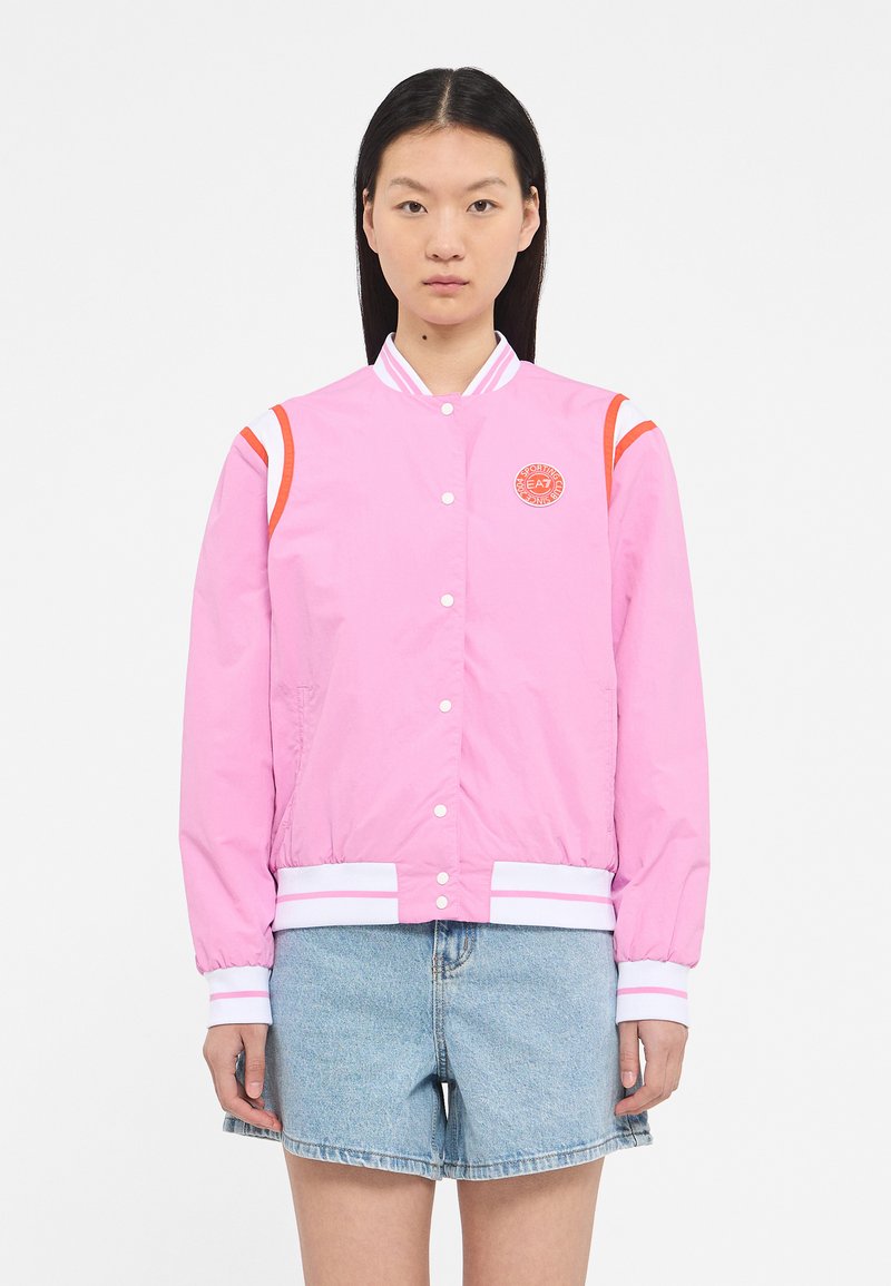 EA7 Emporio Armani BLOUSON JACKET - Bomber Jacket - rosa medio/pink ...