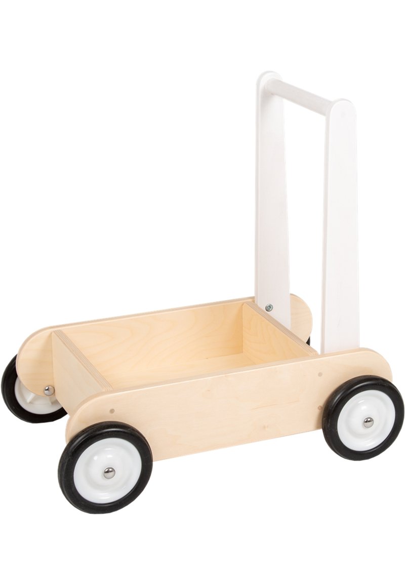 Van Dijk Toys LOOPWAGEN WASH - Holzspielzeug - white light brown/weiß ...
