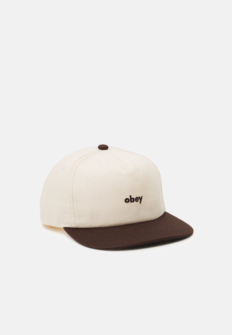 Obey Clothing ONE 3 TWO UNISEX - Casquette - off-white/écru - ZALANDO.FR