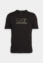 EA7 Emporio Armani Trükipildiga T-särk - black/must - Zalando.ee