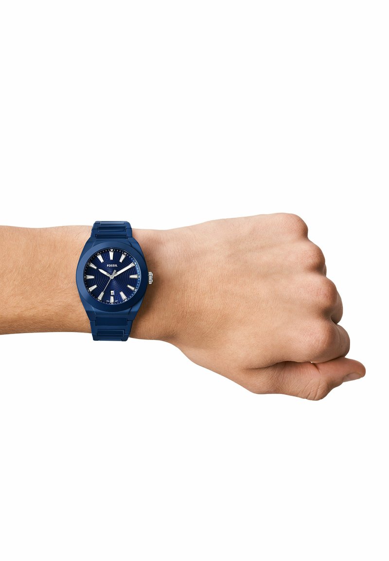 Fossil TRADITIONAL EVERETT - Hodinky - blue/modrá - Zalando.cz