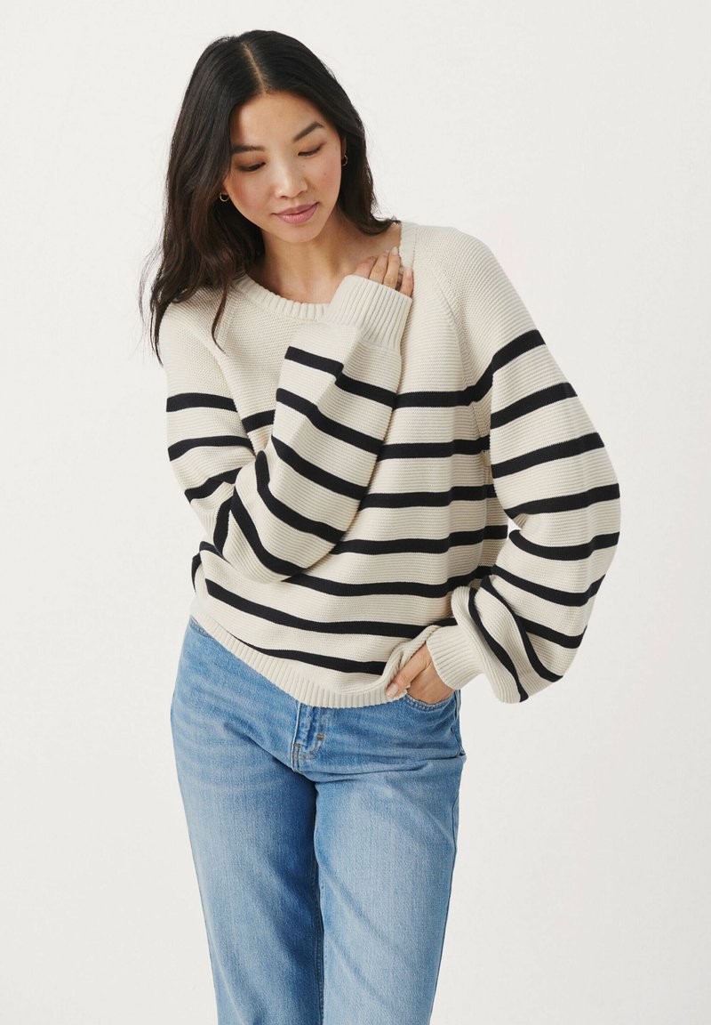 Part Two Sweter/mleczny - Zalando.pl