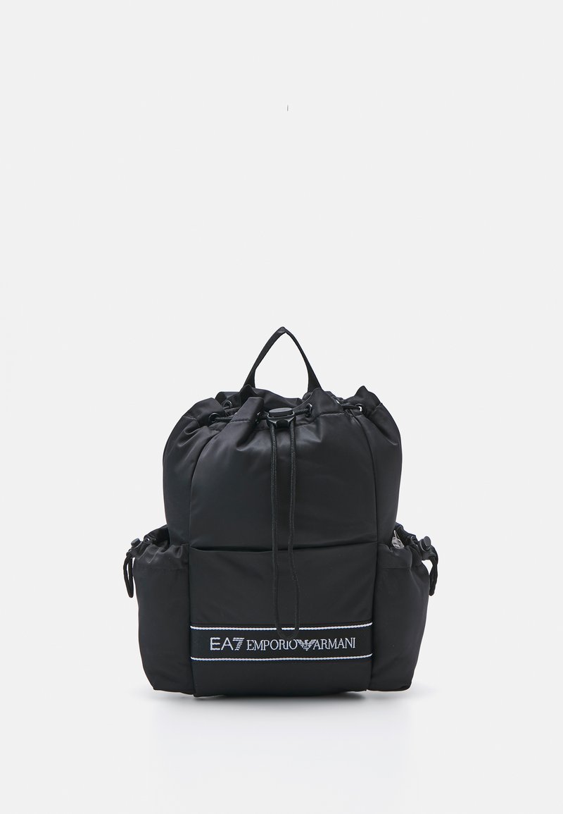 EA7 Emporio Armani TRAIN LOGO TAPE W BACKPACK - Rucksack - nero/black ...