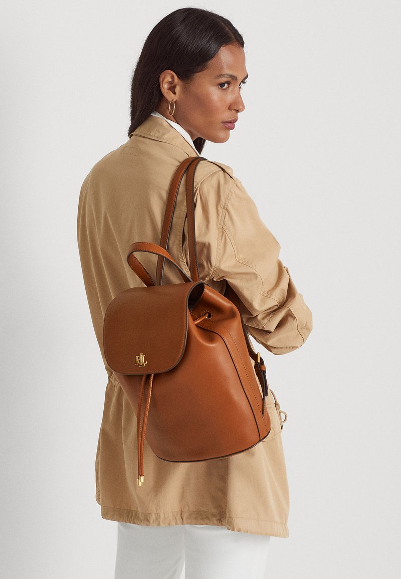 Lauren Ralph Lauren WINNY BACKPACK MEDIUM - Zaino - tan/marrone chiaro ...