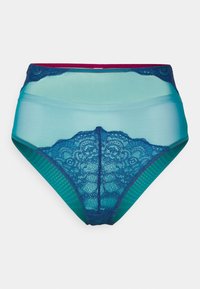 Dora Larsen RAE HIGH WAIST KNICKER - Slip - blue/aqua/blau - Zalando.ch