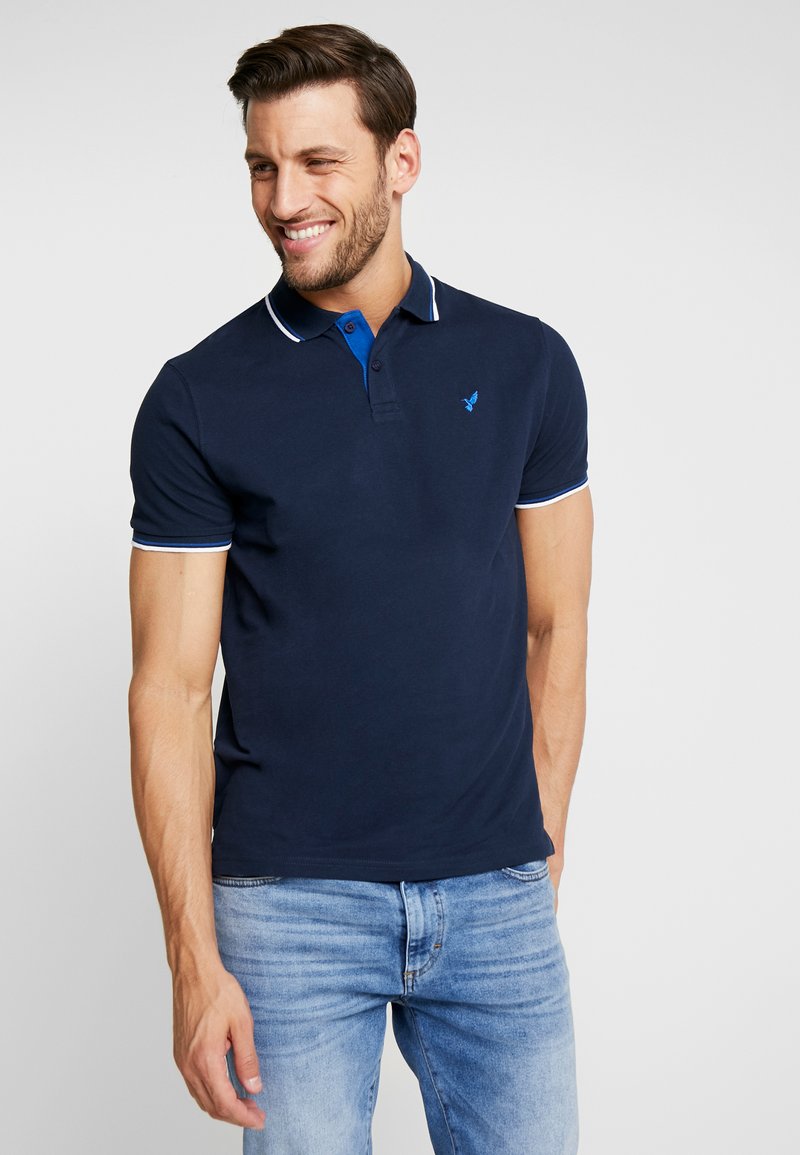 Pier One Polo shirt - dark blue - Zalando.co.uk