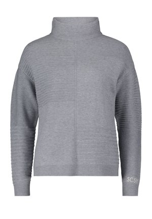 Betty Barclay KARIERT - Strickpullover - patch beige grey/beige-meliert ...