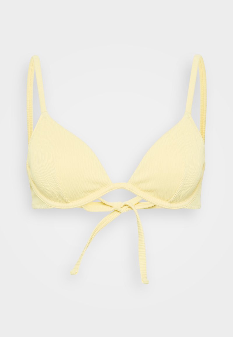 Lindex SWIM BRA WIRE STELLA WAVY - Bikini top - light yellow - Zalando ...