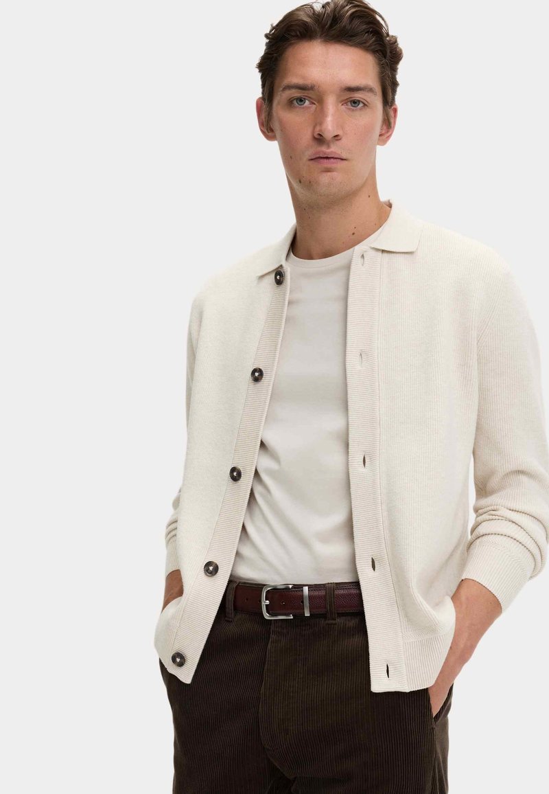 Marks & Spencer BUTTON - Cardigan - ecru/multicolore - Zalando.it