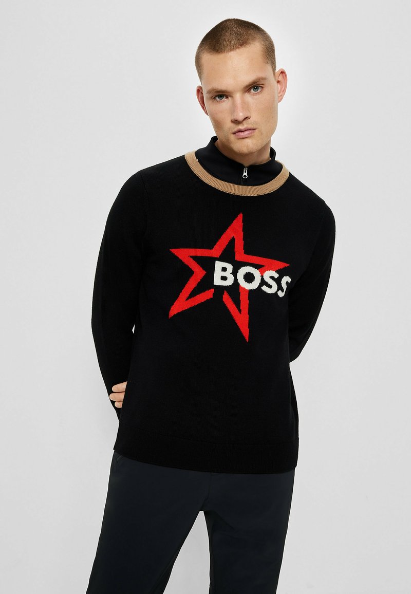 BOSS Jumper - black one/black - Zalando.co.uk