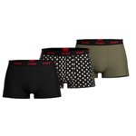 HUGO TRUNK TRIPLET DESIGN 3 PACK - Panties - black/schwarz - Zalando.ch