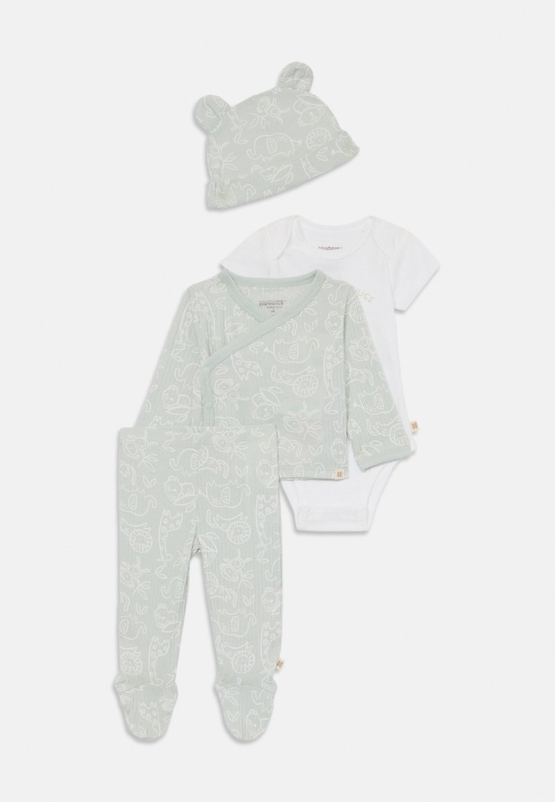 Huggies TAKE ME HOME UNISEX SET - Berretto - light green/off white ...