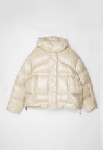 Dsquared2 Icon Puffer Kaban Down Jacket Beige Zalando Co Uk