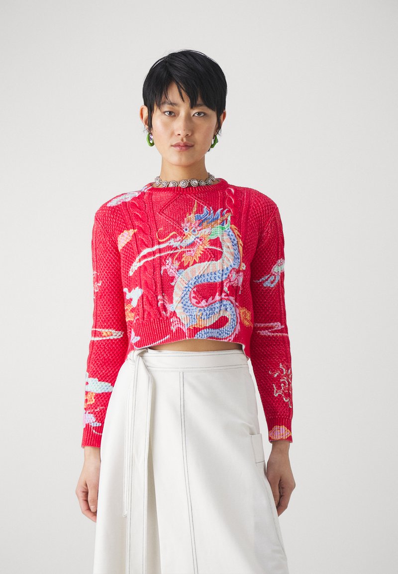 MAX&Co. RUGGERO - Svetr - rot ./červená - Zalando.cz