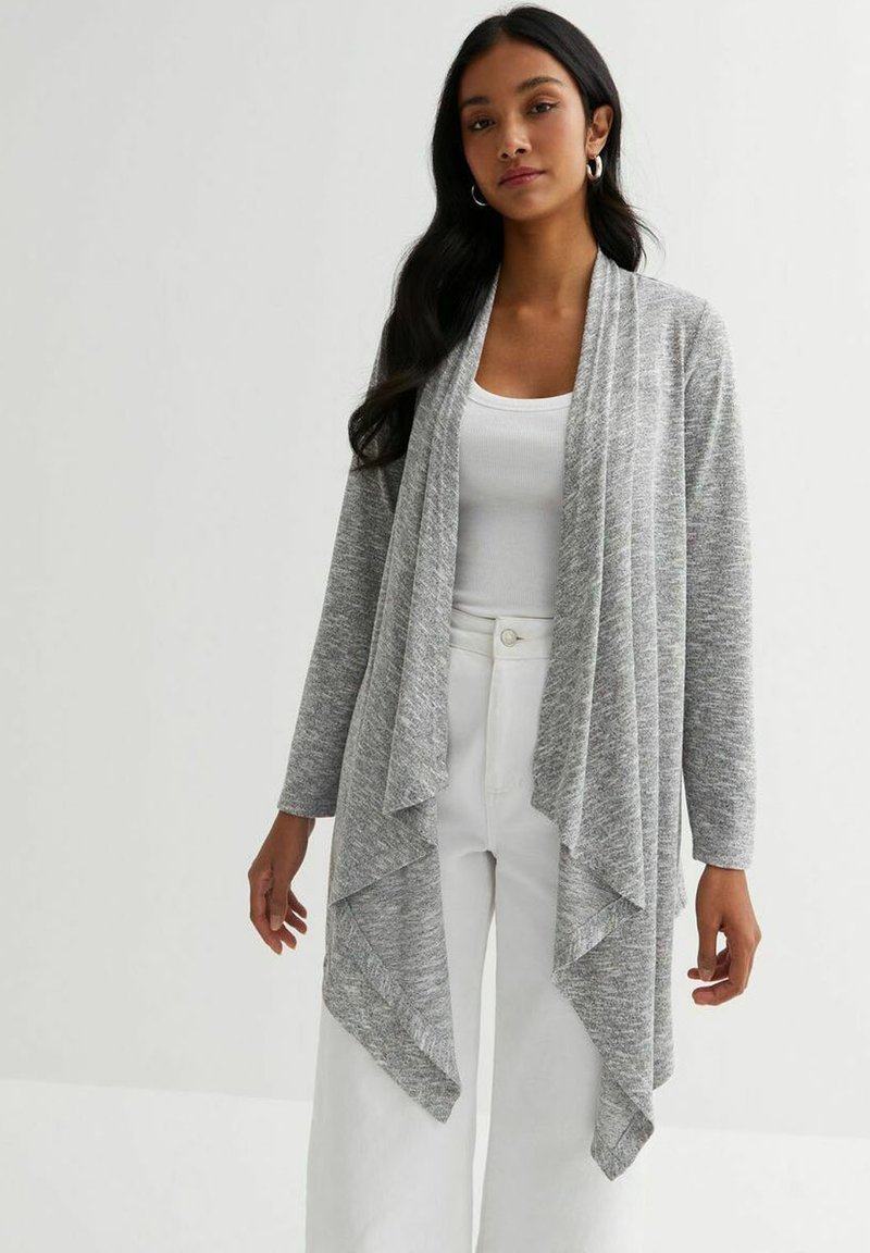 New Look WATERFALL - Vest - pale grey/grijs - Zalando.be
