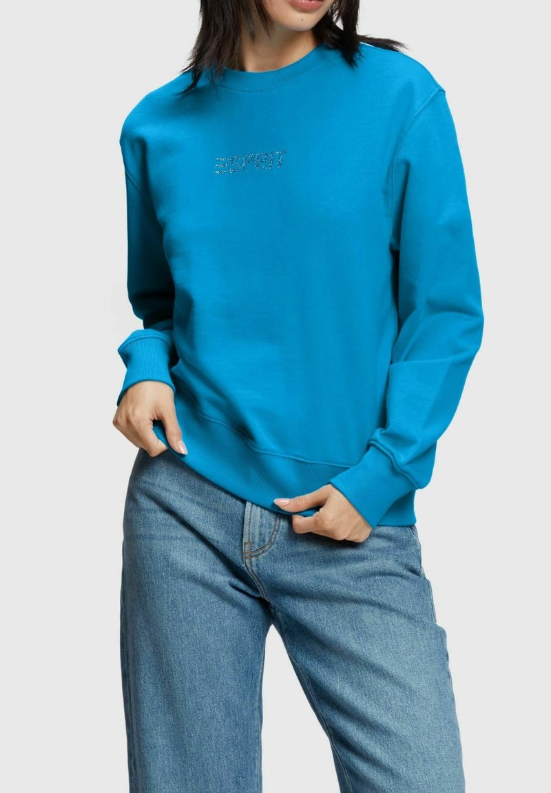 Esprit Sweatshirt - turquoise/blau - Zalando.de
