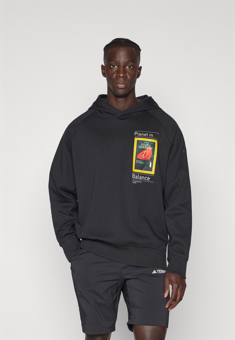 Adidas Terrex NATGEO - Kapuzenpullover - black/schwarz - Zalando.at