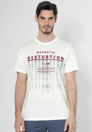 Brandless ROTKEHLCHEN - T-Shirt print - weiß - Zalando.at